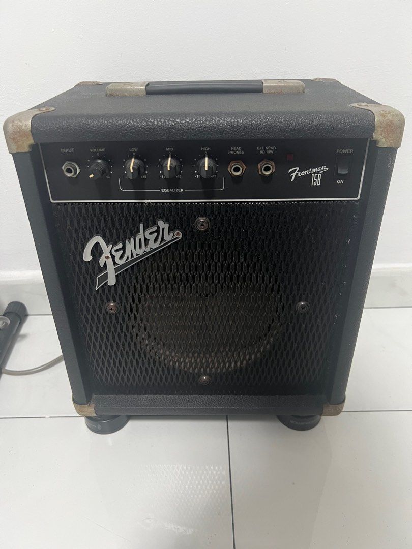 Fender Frontman 15B Guitar Amplifier, Audio, Soundbars, Speakers ...