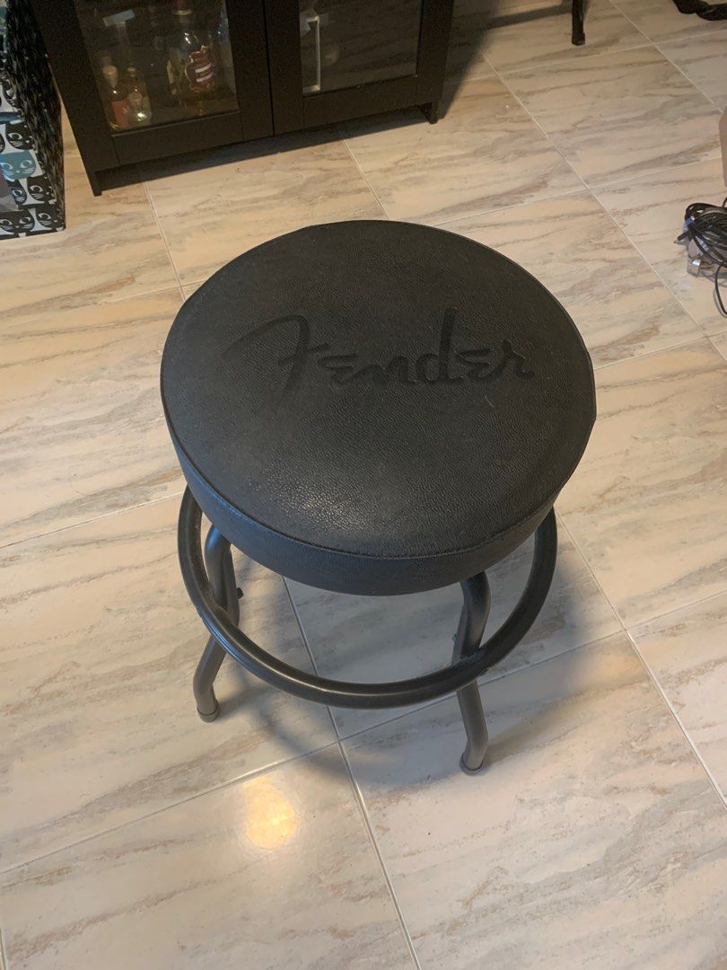Fender Guitar Bar Stool, Furniture & Home Living, Furniture, Chairs on ...