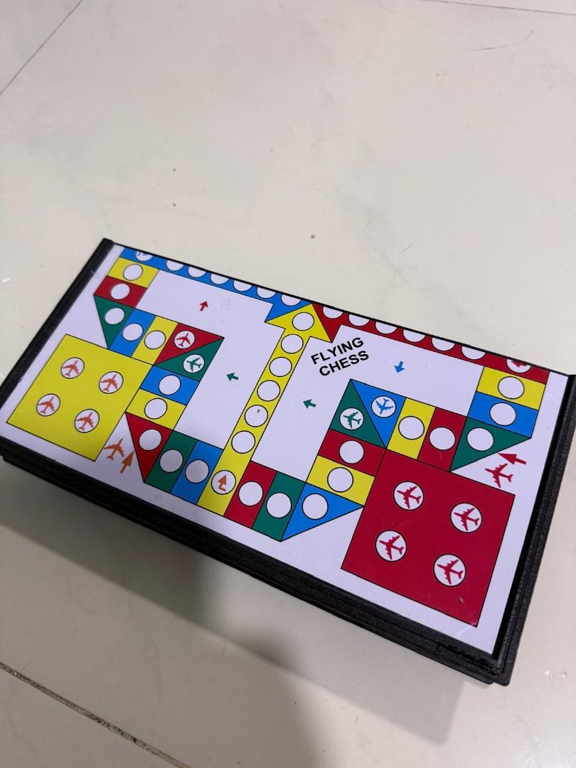 Flying Chess / Aeroplane Chess – Foldable Travel Board Game, Hobbies ...