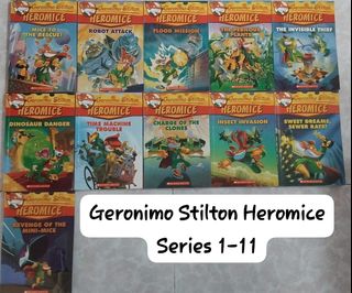 Geronimo Stilton Heromice: Robot Attack, Hobbies & Toys, Books ...
