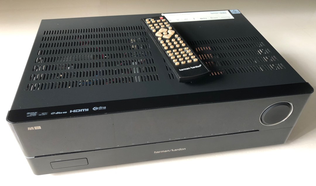 Harman Kardon AVR 151 AV Receiver Amplifier, Audio, Soundbars, Speakers ...