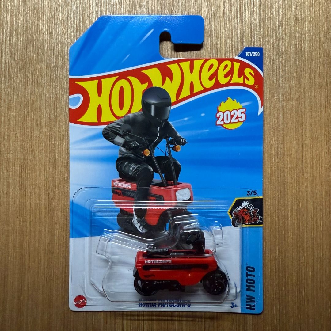 Hot Wheels 2025 HW Moto Honda Motocompo, MOC, Hobbies & Toys, Toys ...