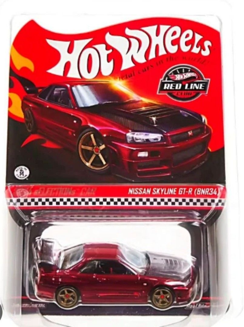 Hot Wheels Pop Culture Diecast Cars + RLC R34 RED, Hobbies & Toys, Toys ...