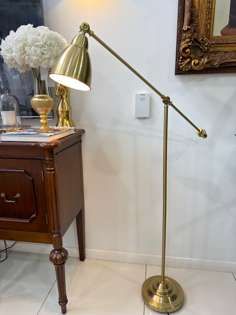 IKEA BAROMETER FLOOR LAMP, Furniture & Home Living, Lighting & Fans ...