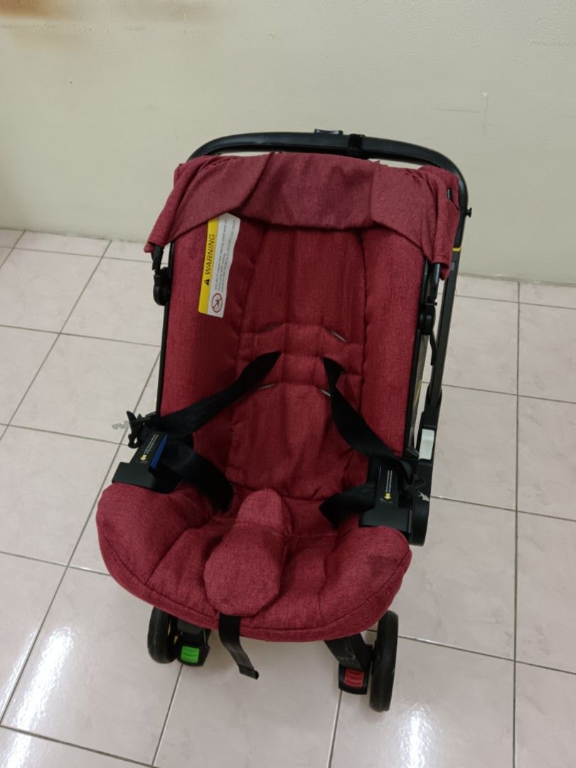 USED Infant Car Seat & Stroller 2in1 copy Donna stroller, Babies & Kids ...