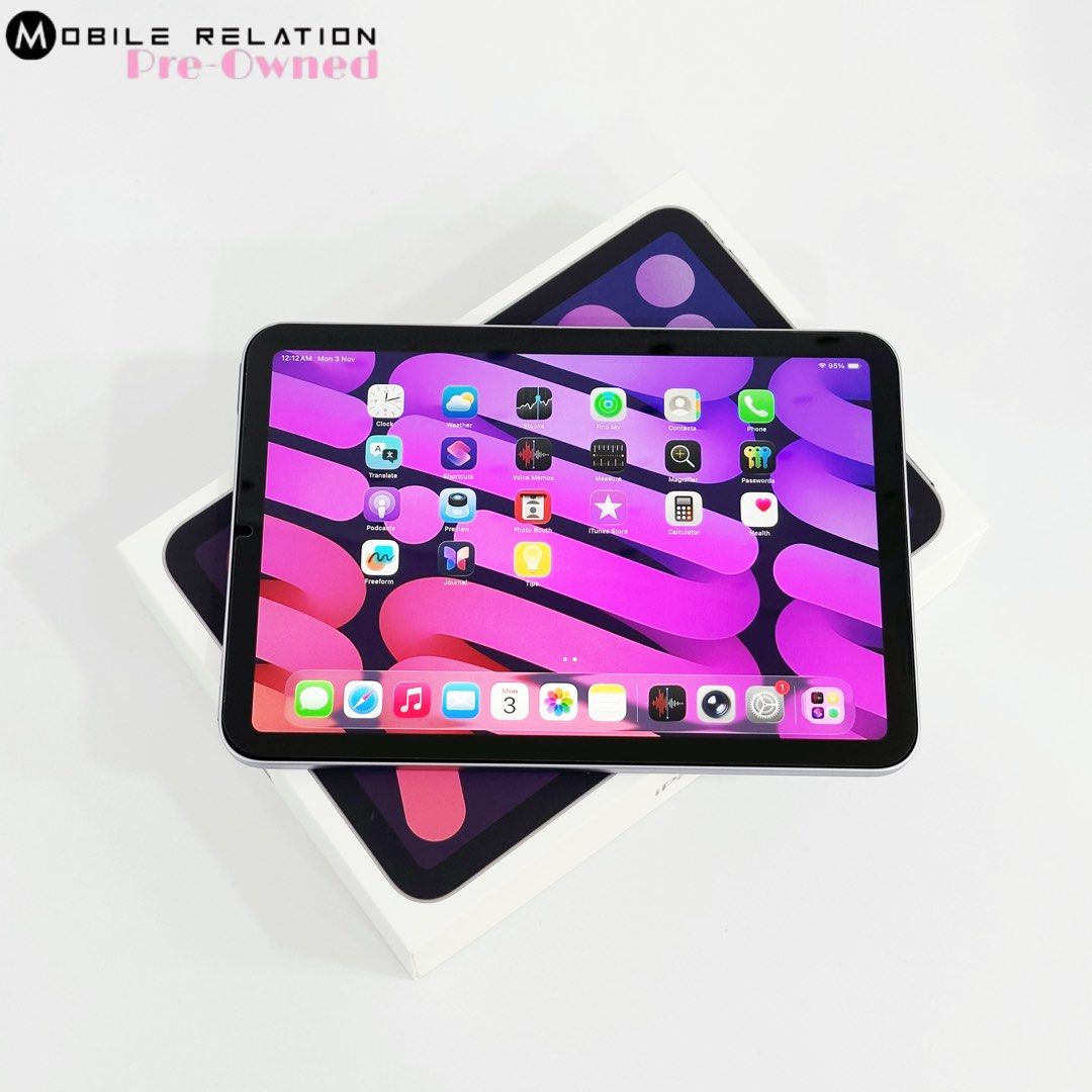 iPad mini (A17 Pro) 8.3" WiFi (2024) 128GB Purple, Mobile Phones ...