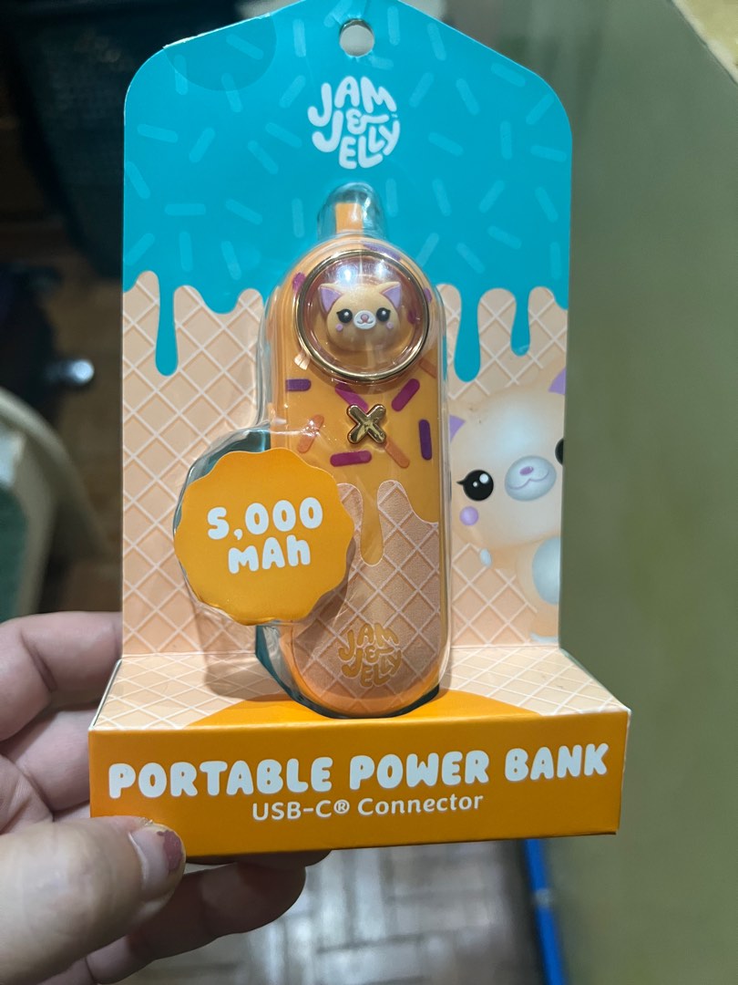 Jam & Jelly orange cat Portable Power Bank, Mobile Phones & Gadgets ...