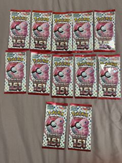Pokemon 151 Booster Packs, Hobbies & Toys, Toys & Games on Carousell