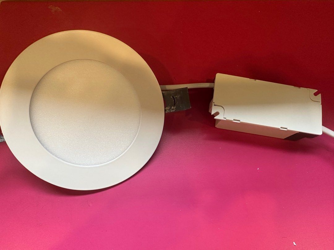 LED Downlight with Driver (6500k) 10pcs, Furniture & Home Living ...