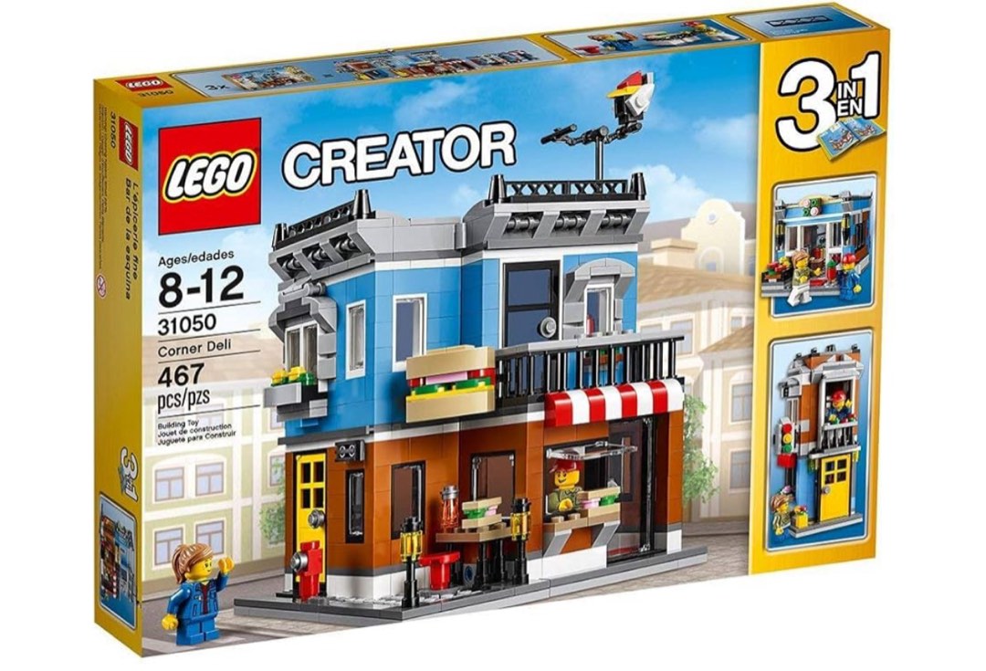 Lego corner deli / fire boat / lighthouse point, Hobbies & Toys ...