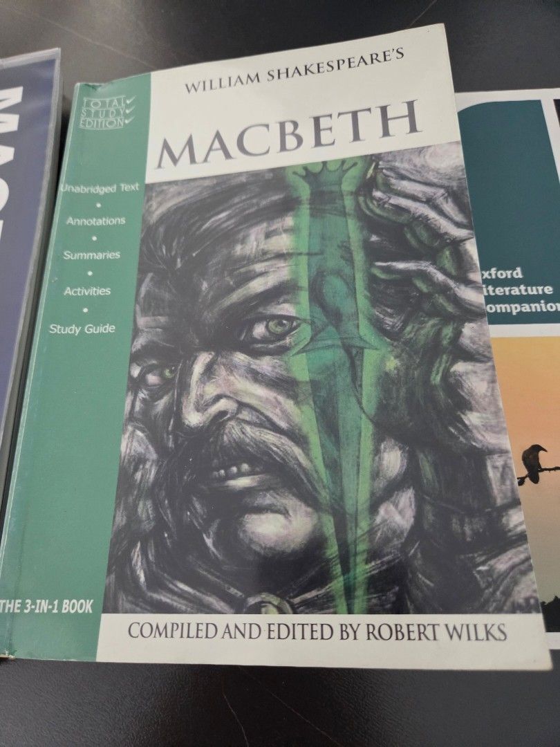 Macbeth by William Shakespeare - study guides, Hobbies & Toys, Books ...