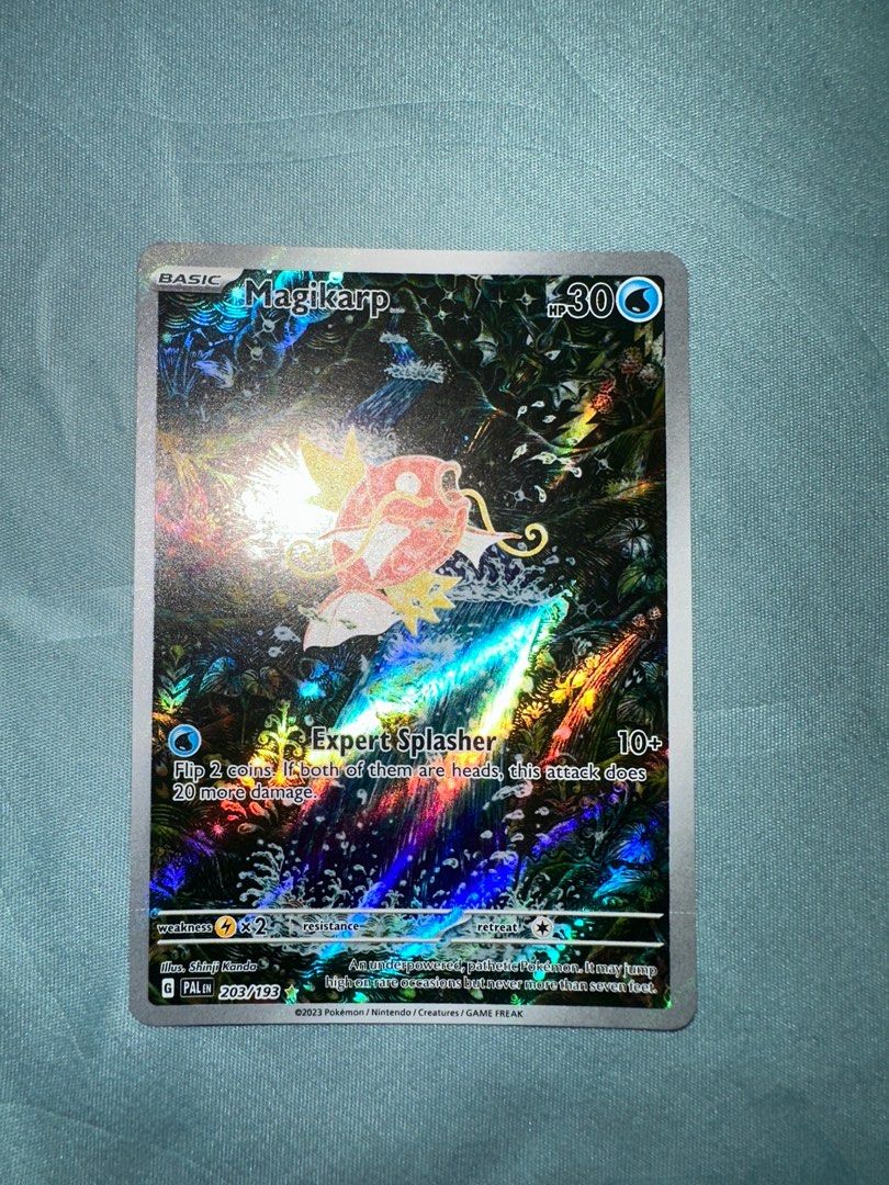 Magikarp 203/193 PAL IR Pokemon Card, Hobbies & Toys, Toys & Games on ...
