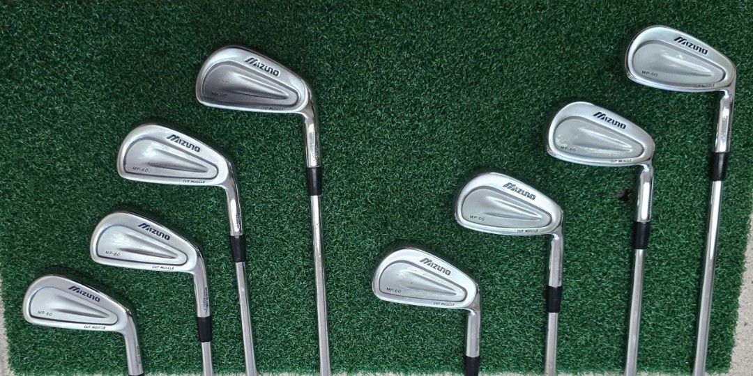 Mizuno MP-60 Irons [3-PW]{8 pieces} with True Temper Dynamic Gold R300 ...