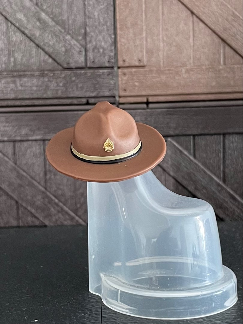 Only Hat , no figure / head - Mountie Cowboy Sergeant for 6” scale ...