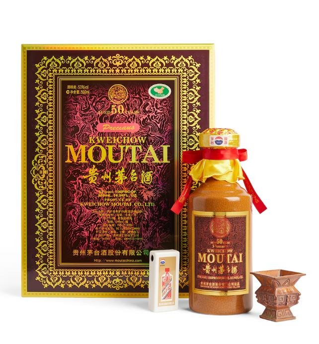 Moutai 50 Years 500ml 53%, Food & Drinks, Alcoholic Beverages on Carousell