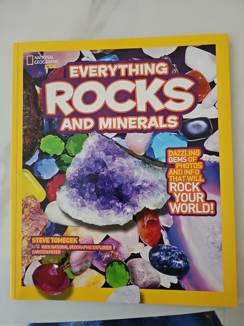National Geographic Everything Rocks and Minerals Book, Hobbies & Toys ...