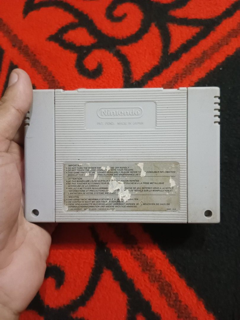 NBA jam tournament edition snes PAL, Video Gaming, Video Games ...