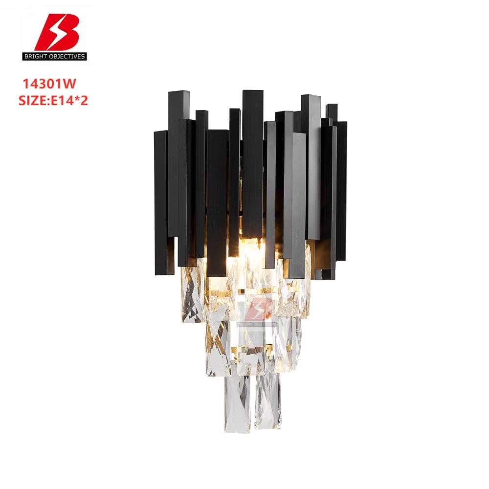 NEW IN BOX Bright Objectives Crystal Wall Lamp, Furniture & Home Living ...