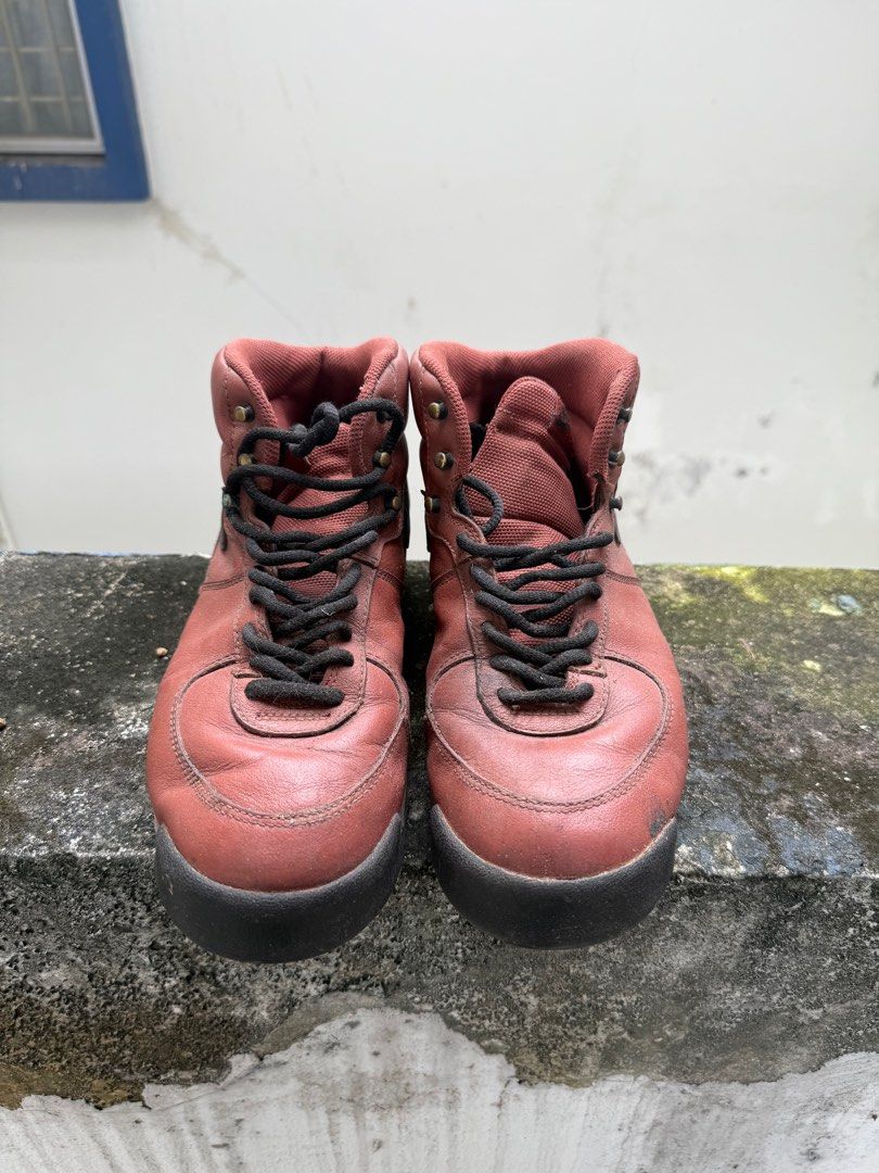 Nike Air Approach Mid Leather Henna Black, Men's Fashion, Footwear ...