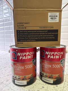 Nippon Paint Matex Anti-Mould Paint, Furniture & Home Living, Home ...