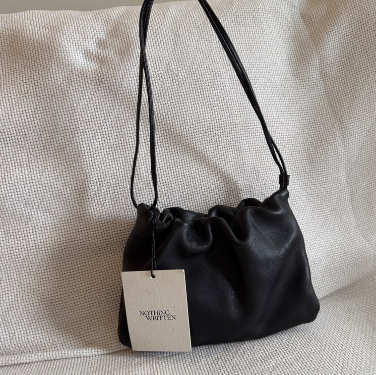 Nothing Written Nella Strap Bag (Black), Women's Fashion, Bags ...