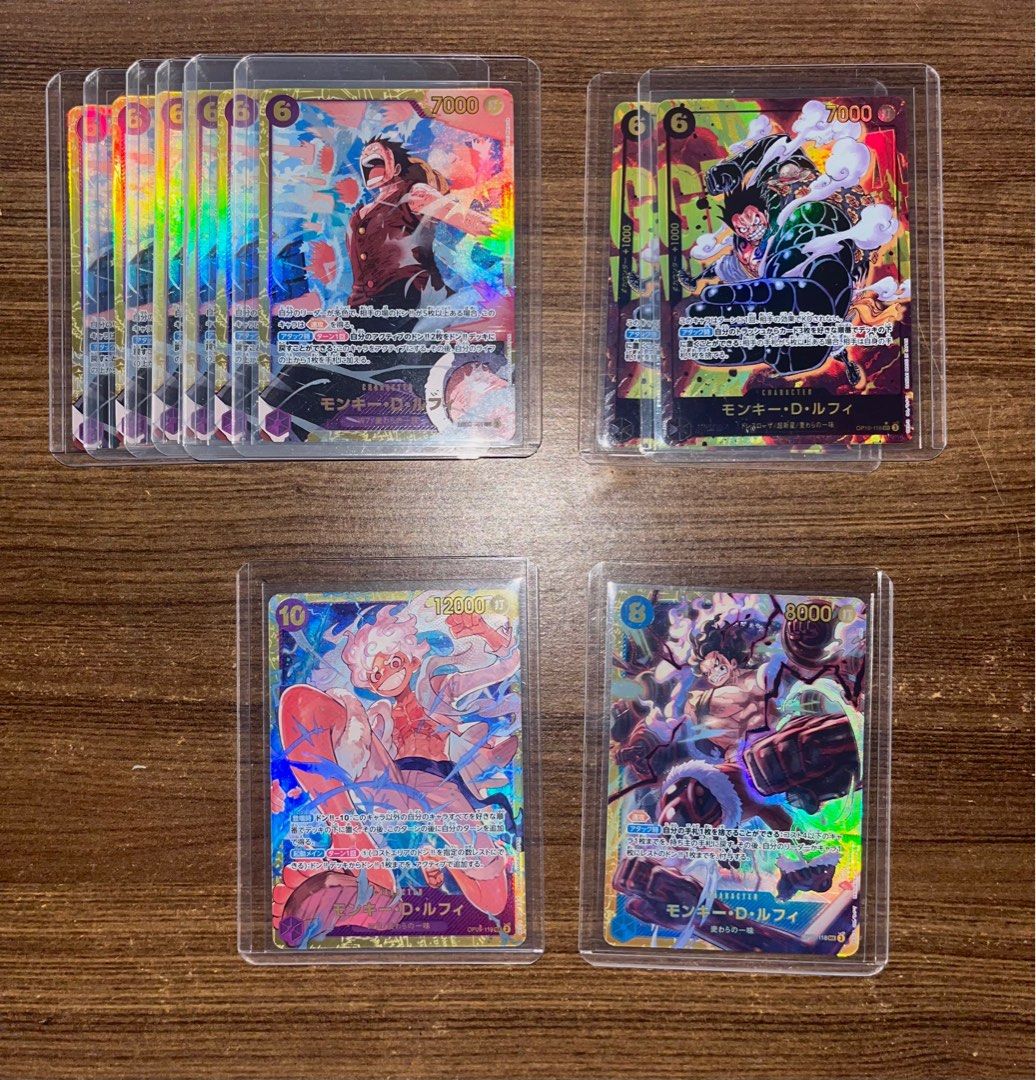 One Piece Cards - SEC, Hobbies & Toys, Toys & Games on Carousell