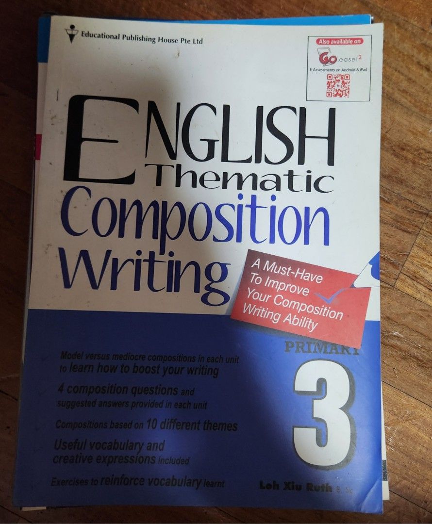 Primary 3 English Thematic Composition Writing Textbook, Hobbies & Toys ...