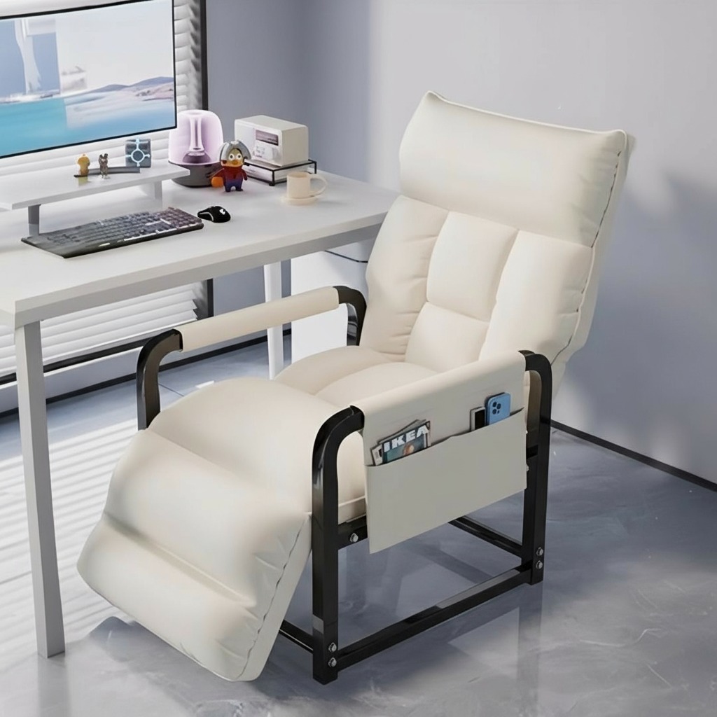 Recliner Office Work Chair | Adjustable Study Lounge Seat | Modern ...