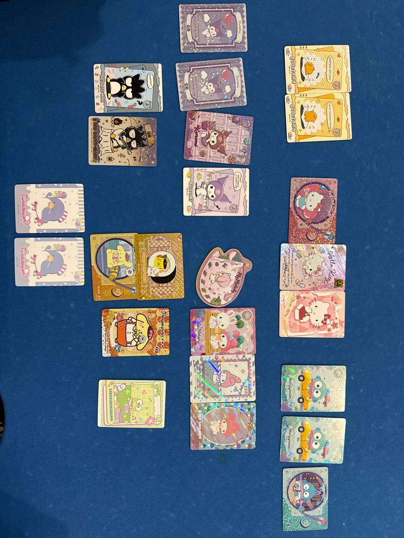 Sanrio cards, Hobbies & Toys, Toys & Games on Carousell