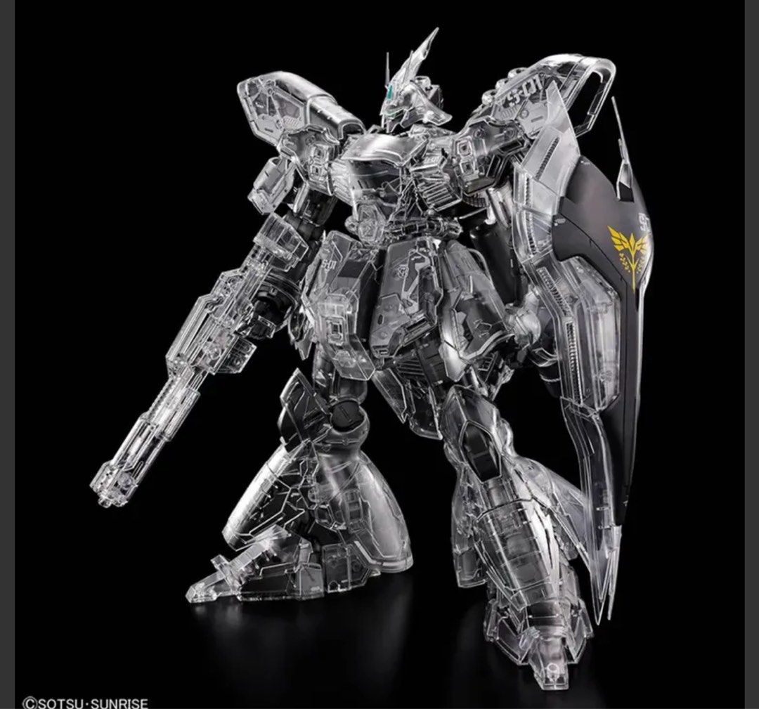 [Set]Bandai Gundam Clear Model Kit (MG ν Gundam ver.ka&MG Sazabi ver.ka ...