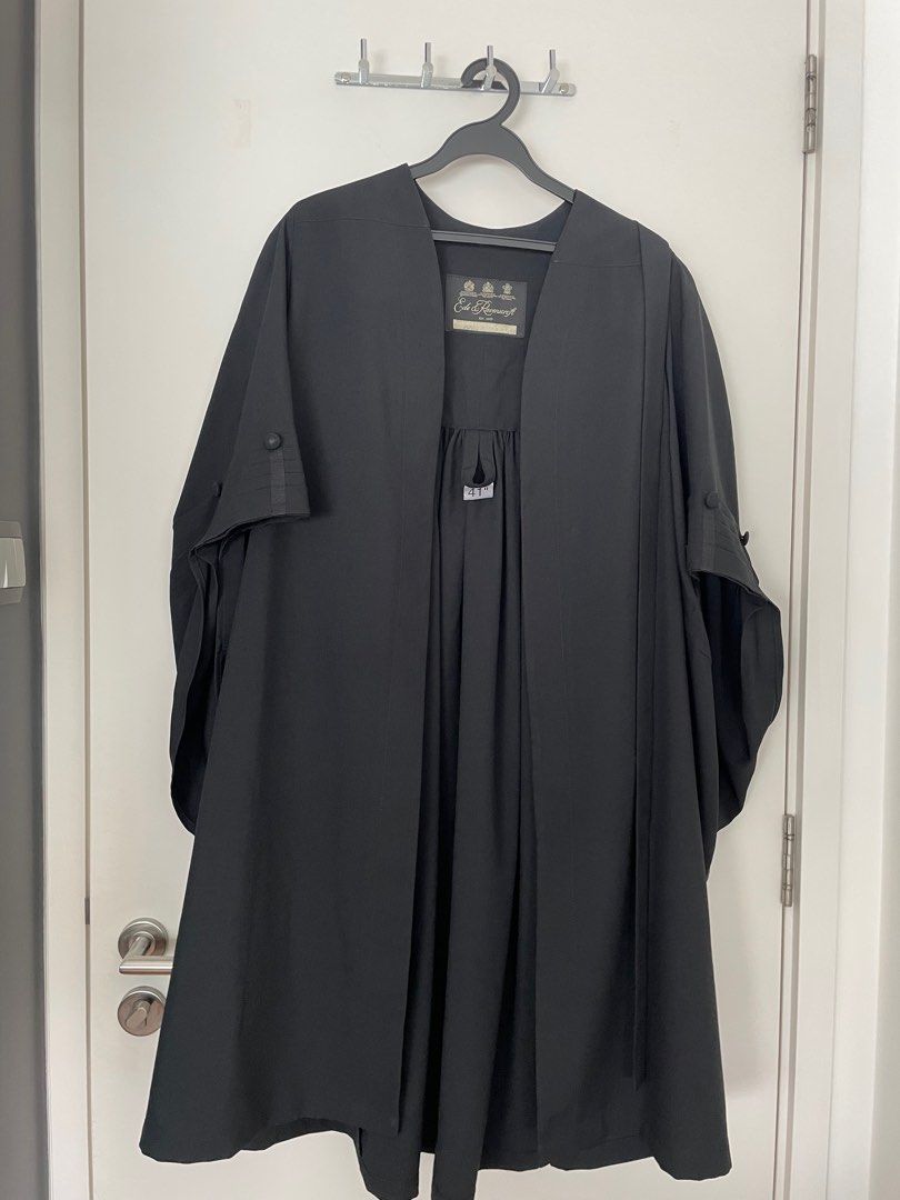 Singapore Bar Court Robe - Ede & Ravenscroft Barrister's Robe, Men's ...