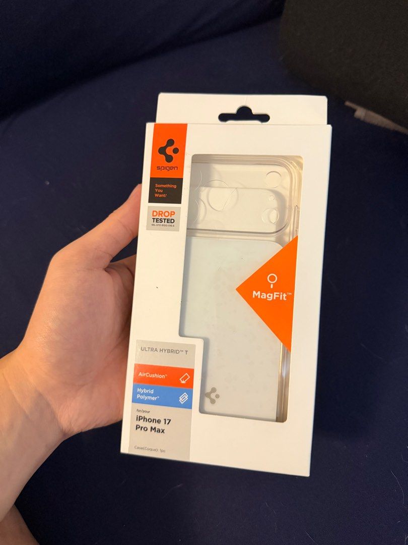 Spigen Ultra Hybrid T Case for iPhone 17 Pro Max, Mobile Phones & Gadgets, Mobile & Gadget ...