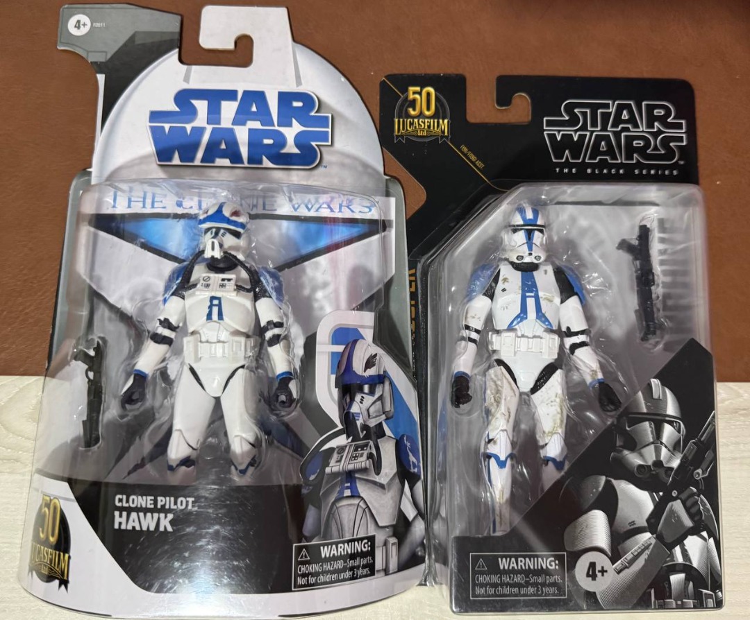 Star Wars The Black Series / The Clone Wars 501st Clone Trooper Clone ...
