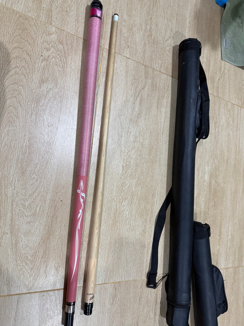 Stick Stik Billiard Cuppa S9 Low deflection Warna Pink lucu mulus ...