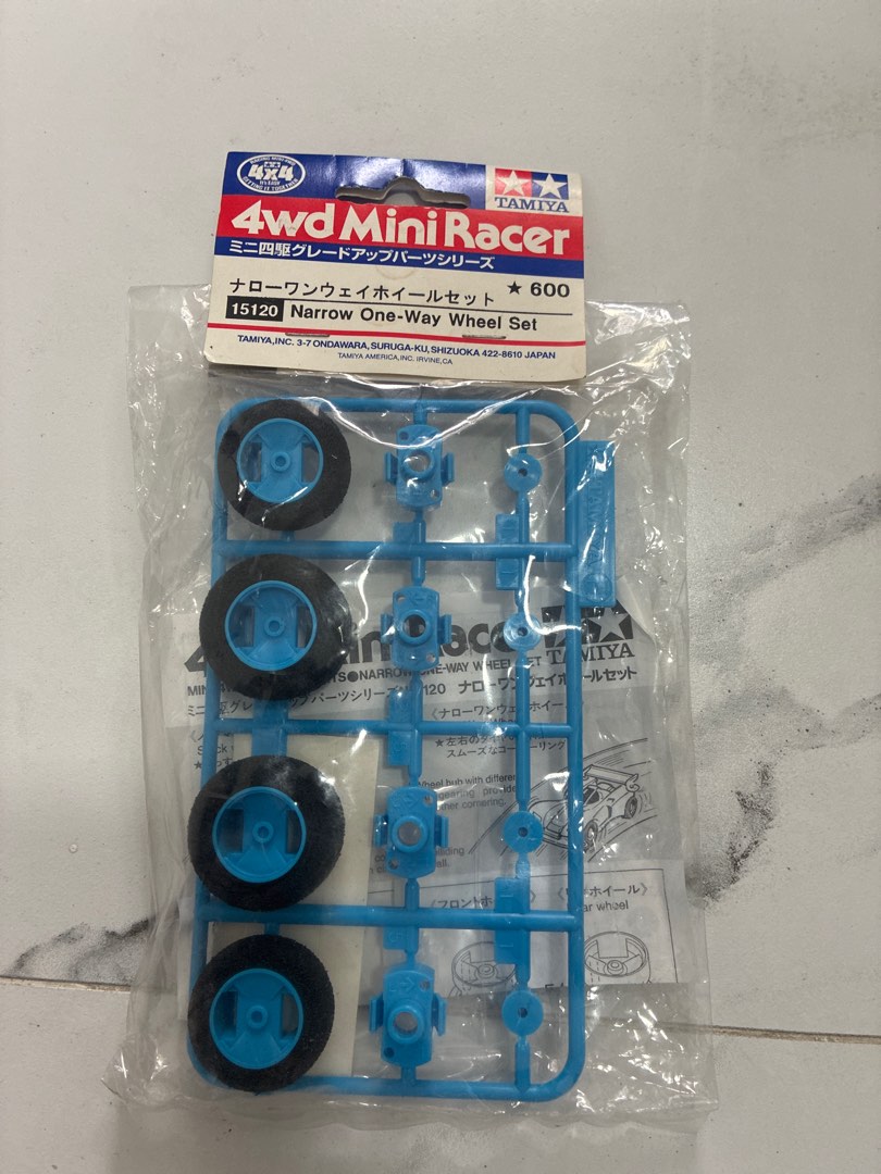 Tamiya 4wd mini racer narrow one way wheel set, Hobbies & Toys, Toys ...