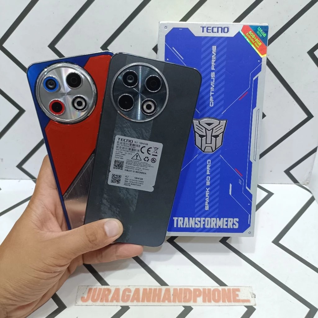 TECNO SPARK 30 PRO 4G 8/256GB 8/128GB HP BEKAS SECOND FULLSET ...