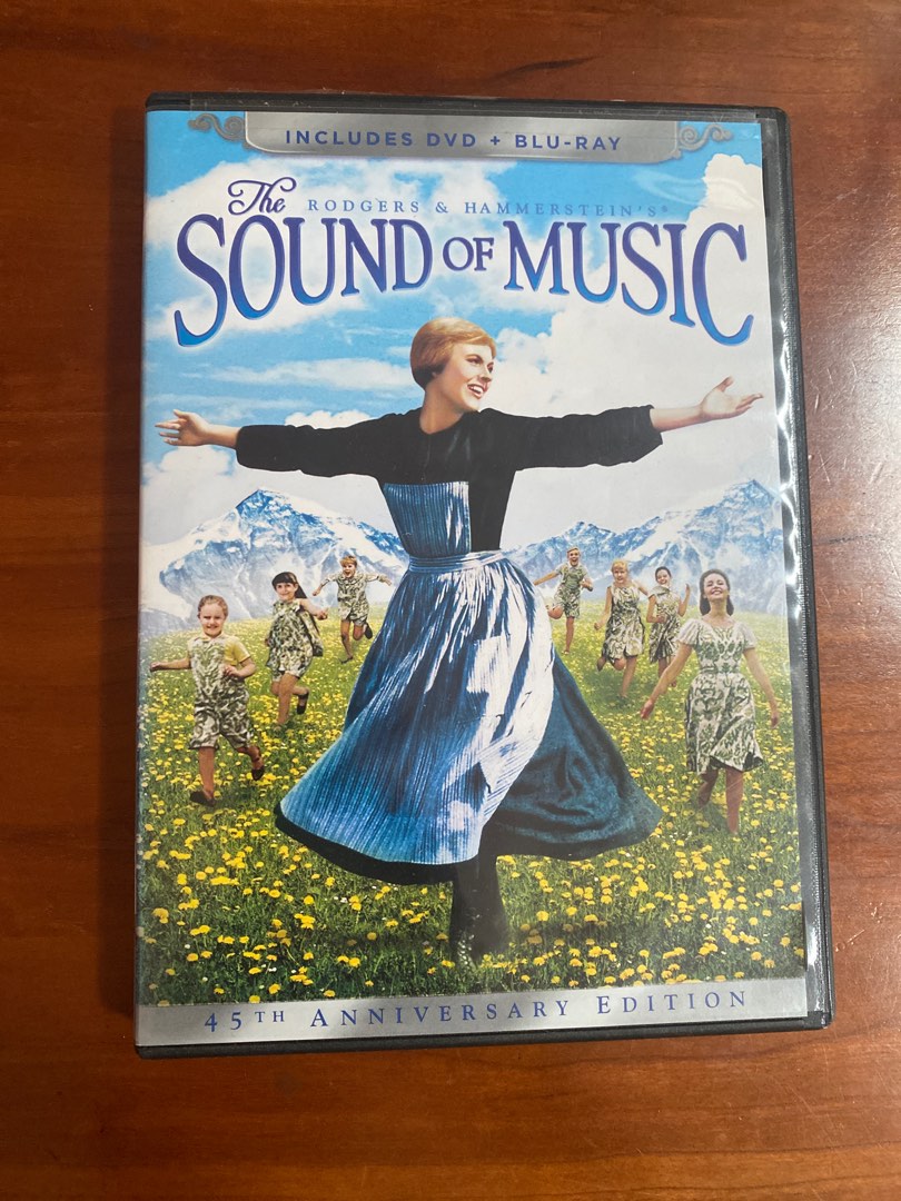 The Sound of Music 45th Anniversary Edition DVD + Blu-ray, Hobbies ...