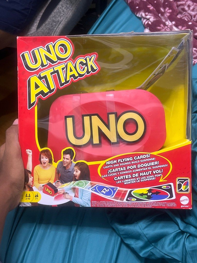 Uno Attack Card Game, Hobbies & Toys, Toys & Games on Carousell