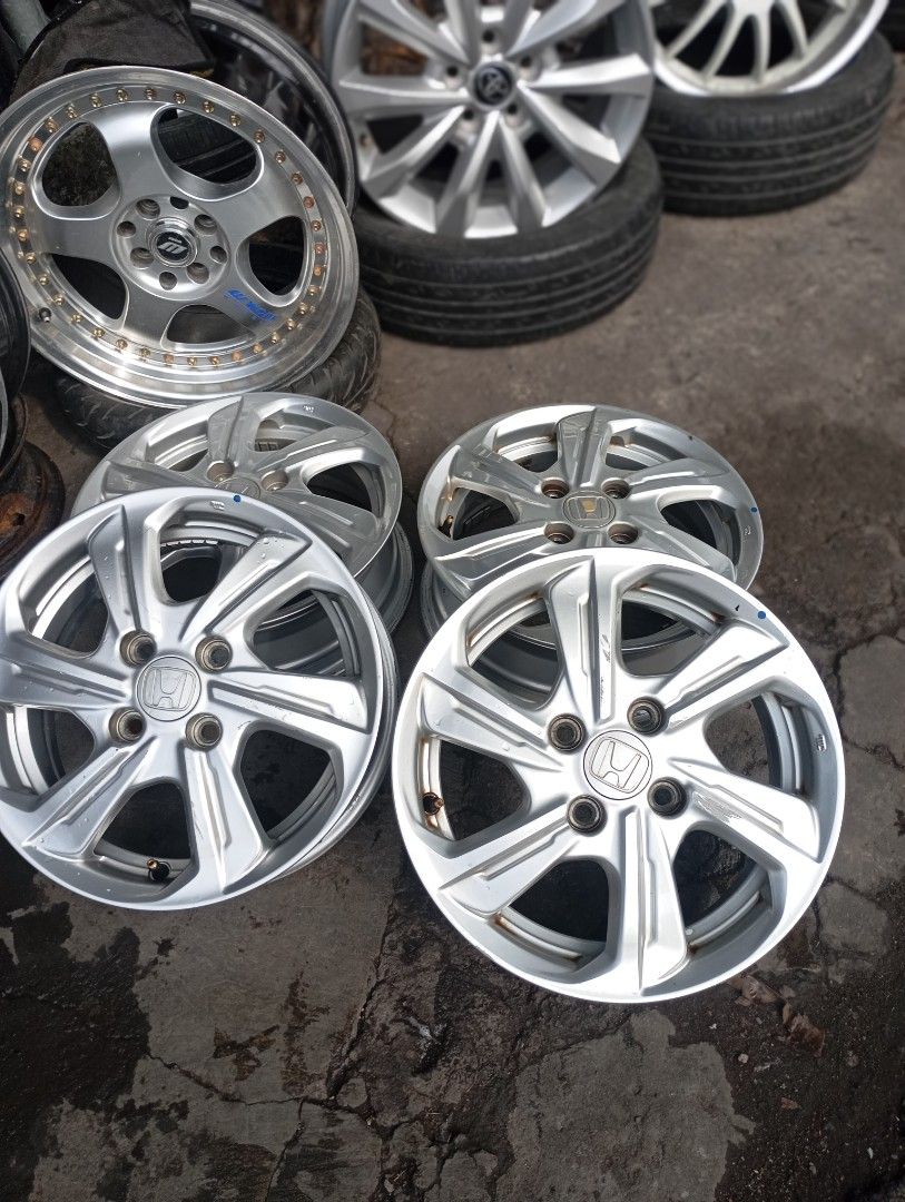 Velg Mobil Oem Honda brio satya, Aksesoris Mobil di Carousell