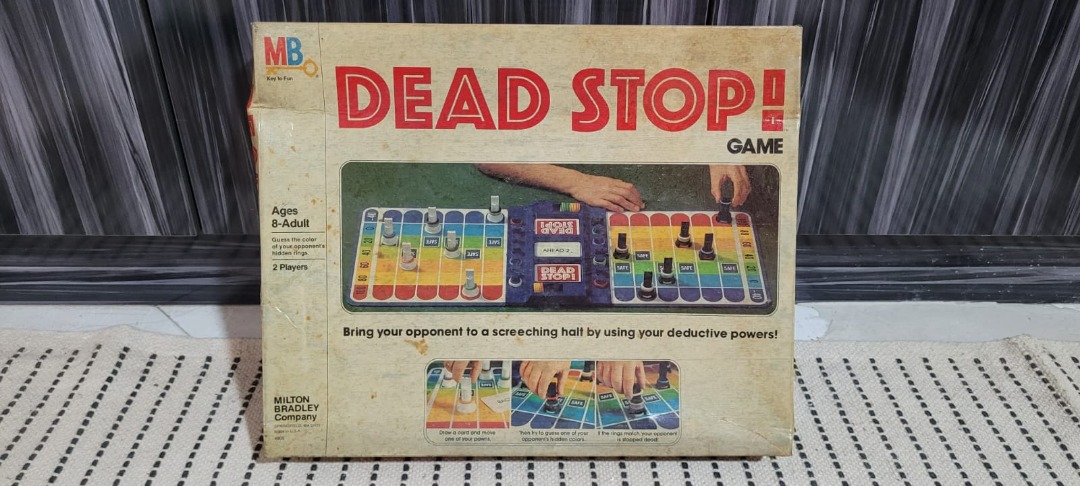 Vintage Dead Stop! Game by Milton Bradley, Hobbies & Toys, Toys & Games ...