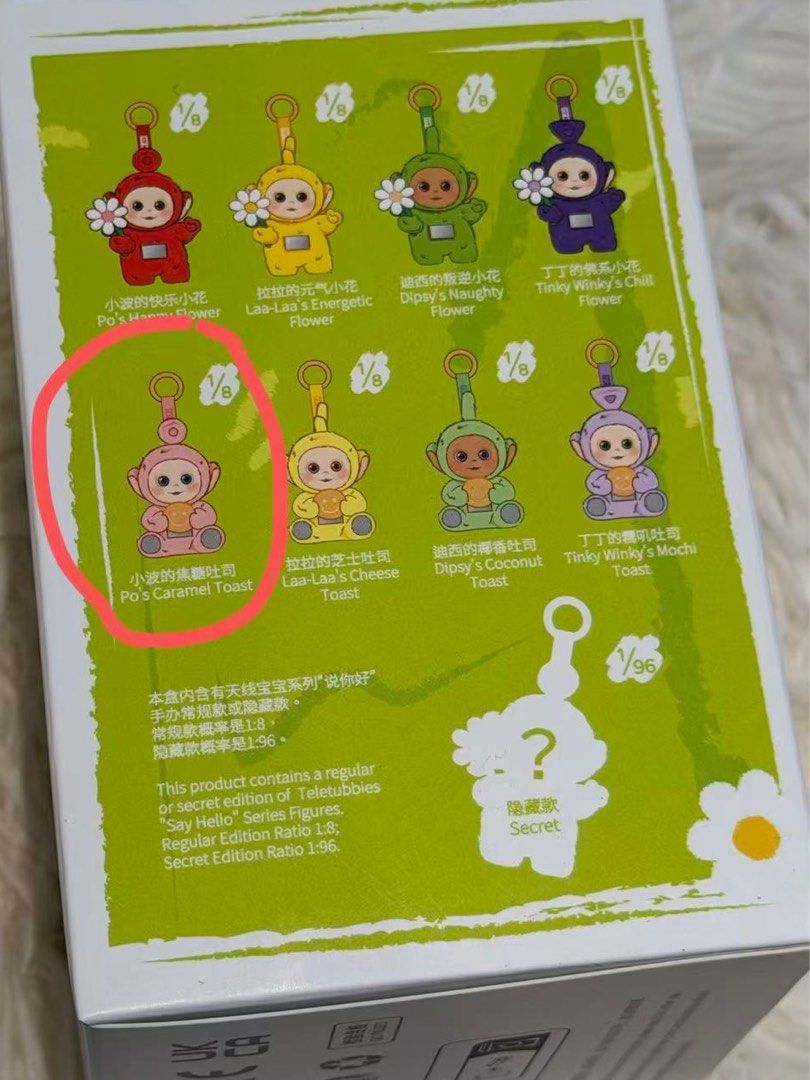 WTS BNIB popmart teletubbies- pink, Hobbies & Toys, Toys & Games on ...