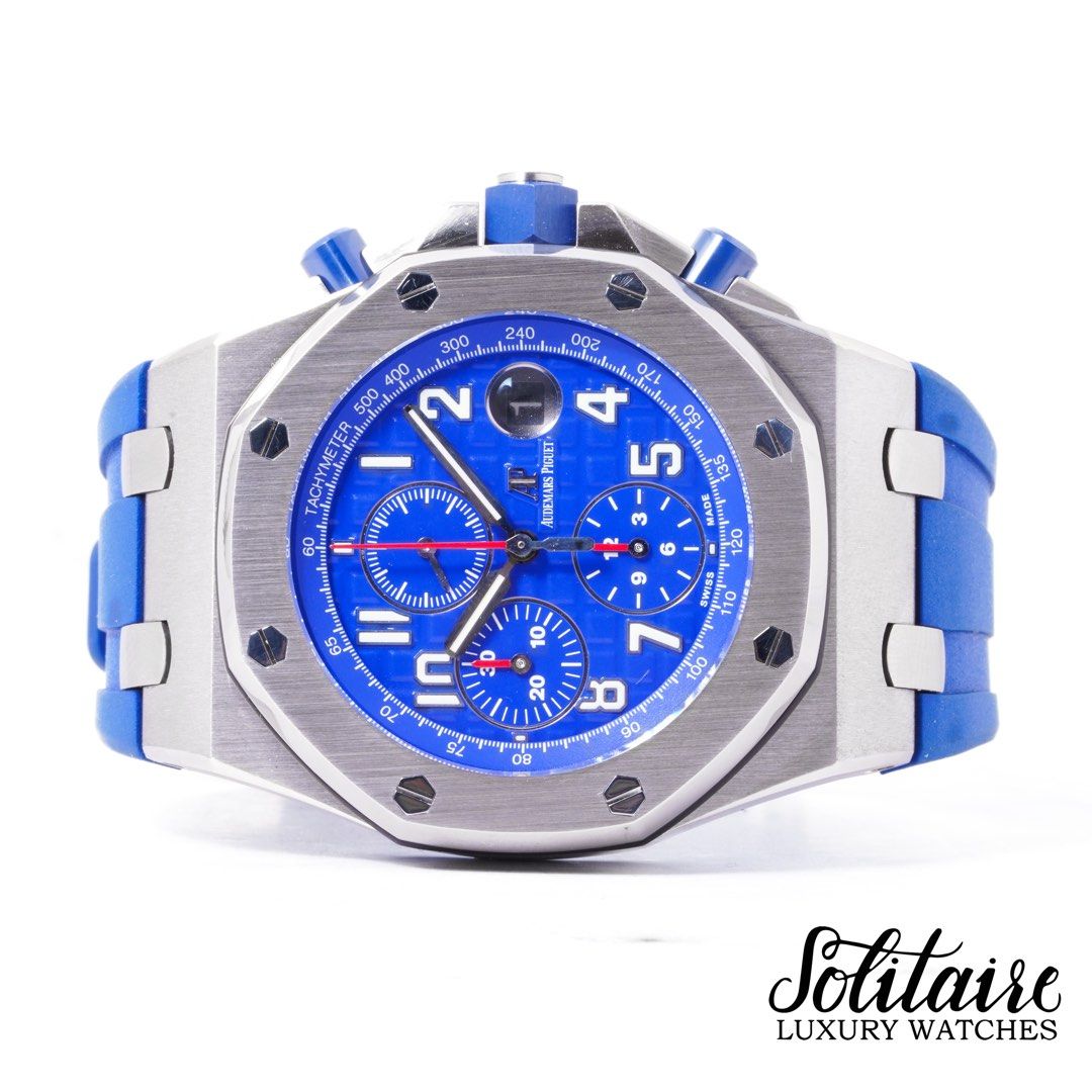 2021 Audemars Piguet Royal Oak Offshore Indigo Blue 26470ST.OO.A030CA ...