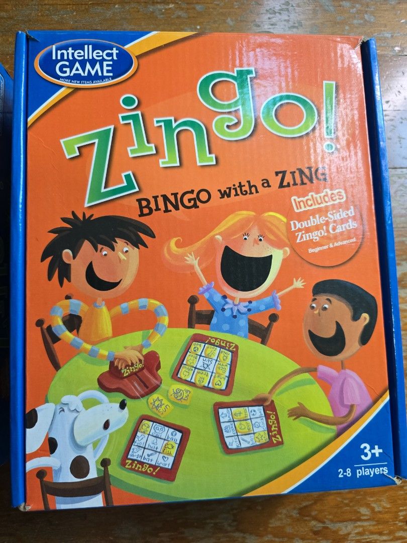 2 x Zingo! Sight Words Game by ThinkFun, Hobbies & Toys, Toys & Games ...