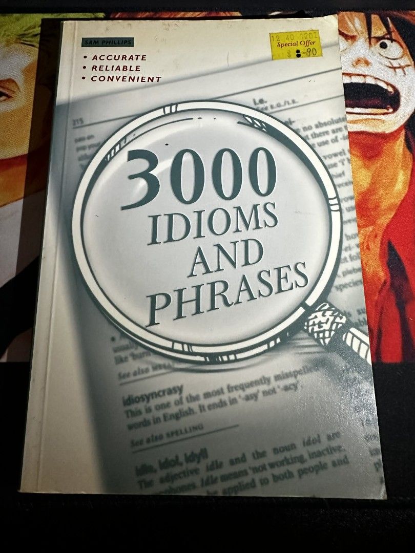 3000 Idioms and Phrases Book, Hobbies & Toys, Books & Magazines ...