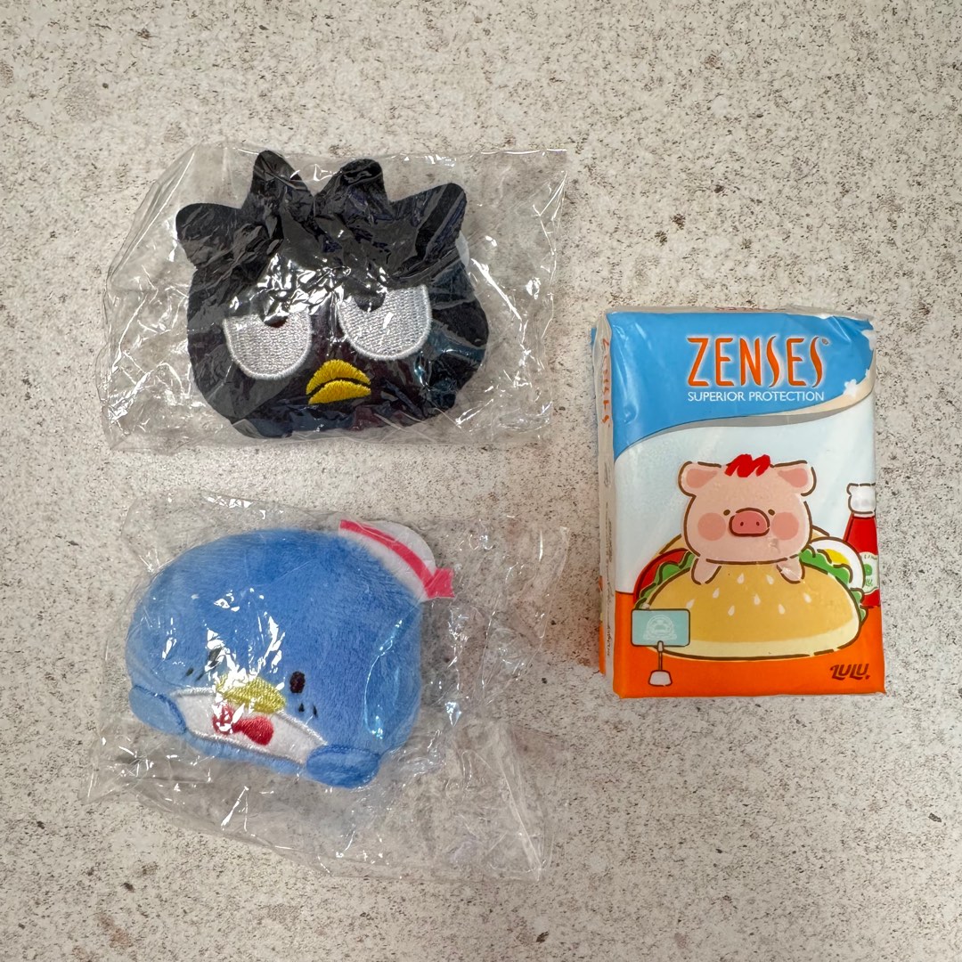 ⭐全新正品⭐ 現貨‼️ 1套2件 $38 不散賣 XO Bad Badtx-Maru 企鵝 扣針 景品 公仔 冒險樂園 Taito Namco ...