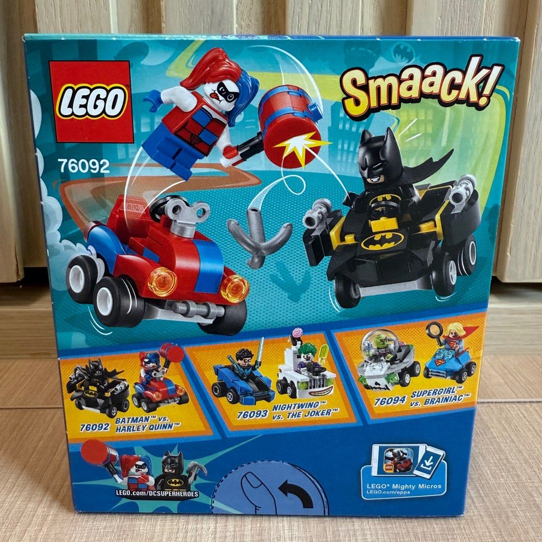 ⭐️全新⭐️ LEGO 76092 DC Super Heroes Mighty Micros: Batman vs. Harley ...
