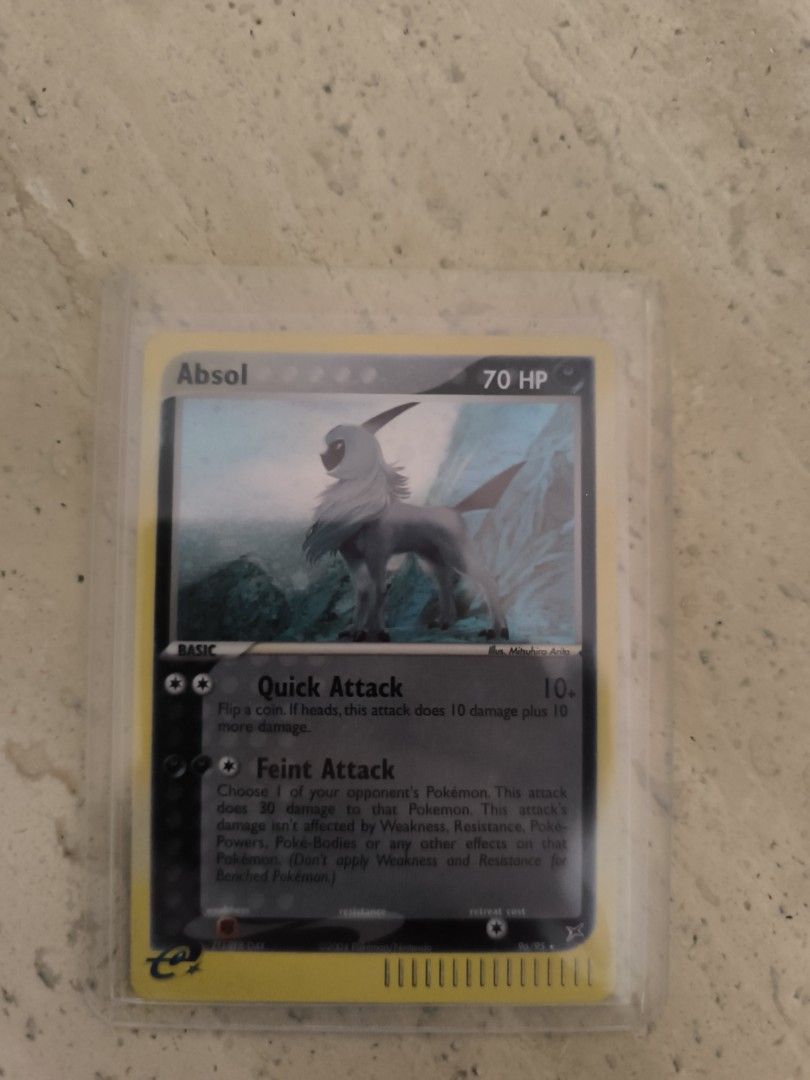 Absol Pokemon Card, Hobbies & Toys, Toys & Games on Carousell