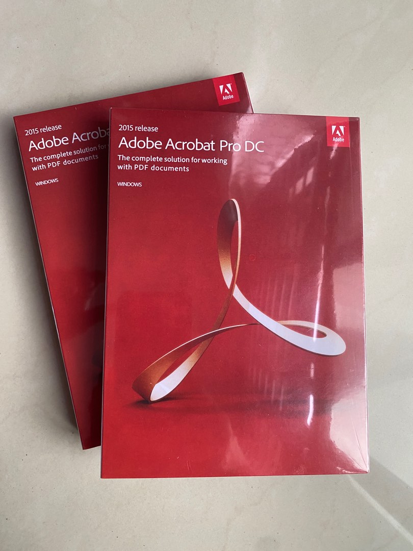 Adobe Acrobat Pro DC 2015 Release - Windows, Computers & Tech, Parts ...