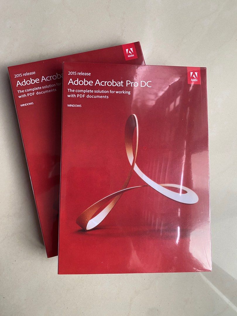 Adobe Acrobat Pro DC 2015 Release - Windows, Computers & Tech, Parts ...