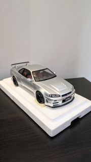 1/18 Autoart Nismo Nissan Skyline GT-R R34 Z-Tune Midnight Purple, Hobbies & Toys, Toys & Games ...